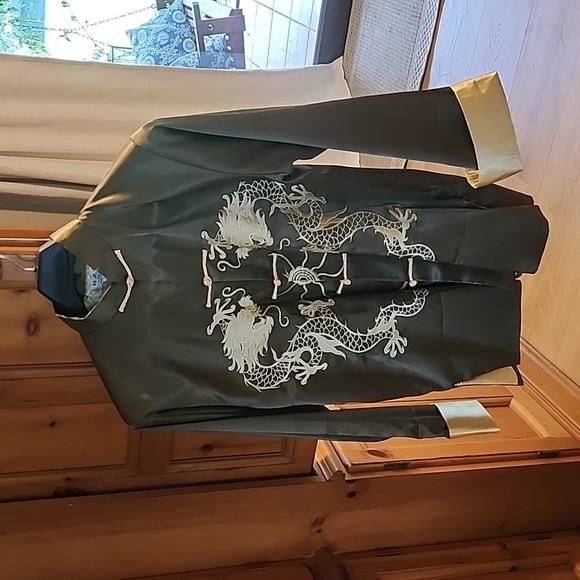 lin zhi xiu | Jackets & Coats | Vintage Womans Asian Jacket | Poshmark